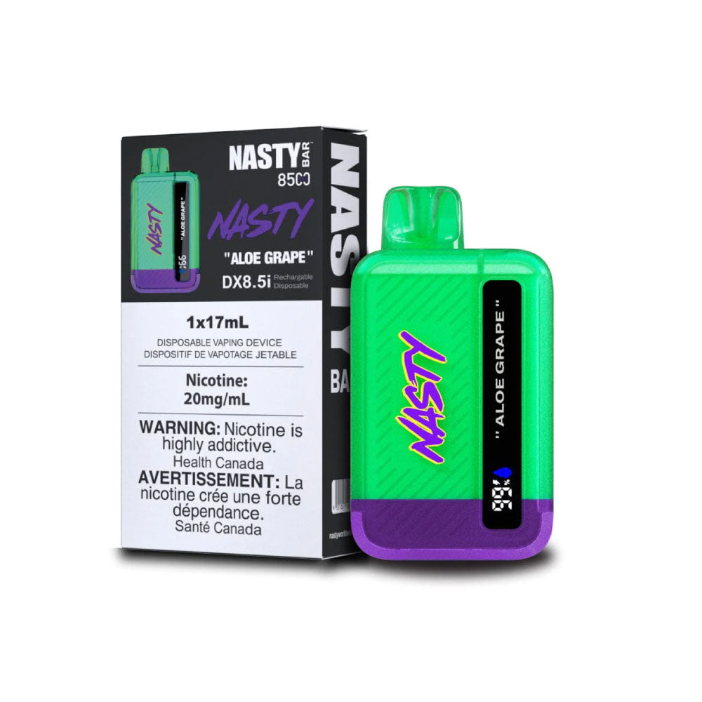 Nasty DX8.5i - Aloe Grape | 8500 Puffs vape